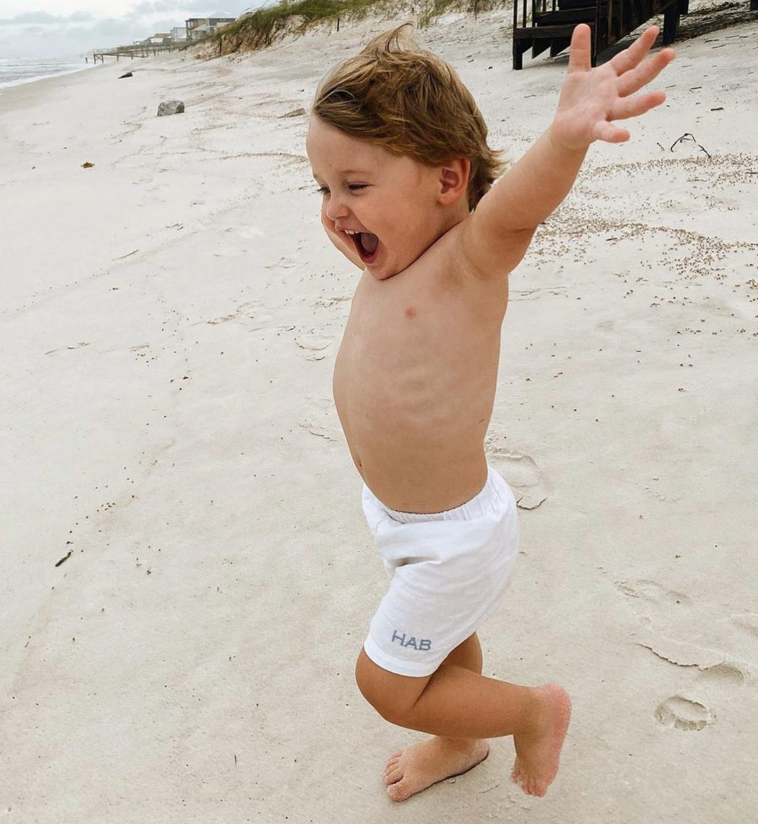 Classic White Shorts – White Elephant Designs