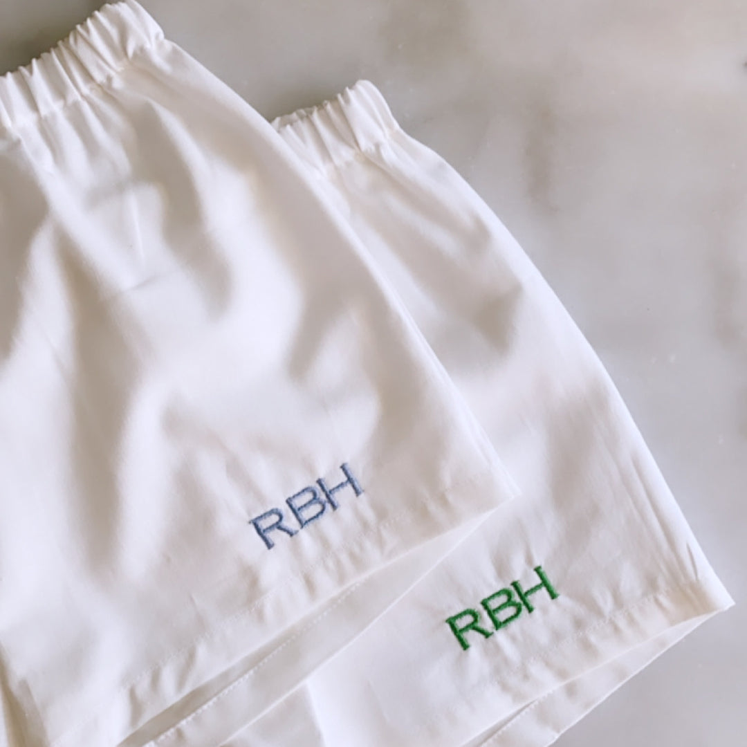 Classic White Shorts – White Elephant Designs